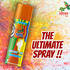 TOTA Fountain Spray for Holi | Natural and Herbal Holi Colour Snow ...