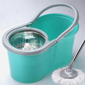 V-MOP Premium Classic Magic Spin Bucket Floor Cleaning Mop (6 Months ...