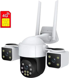 AVOIHS SIM 4G CCTV HD 3 Lens Camera TwoWay Audio Night Vision Bullet+ ...