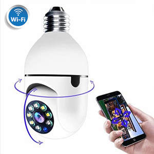 Point Zero Full HD 1080P Bulb PTZ Indoor HD CCTV Wireless Camera - B22 ...