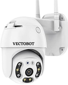 VECTOBOT 3MP Wi-Fi Two-Way Audio PTZ Motion Detection Wireless Outdoor ...