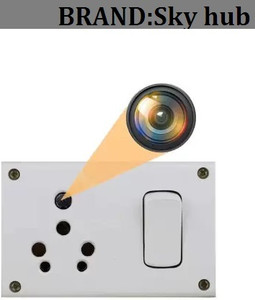 SKY HUB 4K WiFi Wireless HD 1080P Hidden Switch Socket Camera for ...