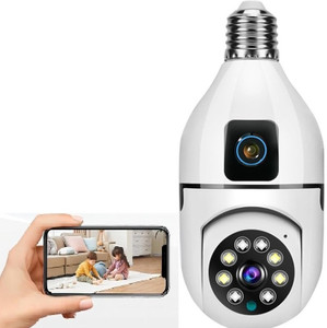 SIOVS 1080P HD WiFi V380 Pro Dual Lens Security Camera with Wireless ...