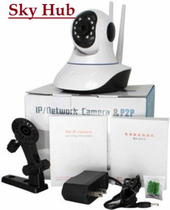 SKY HUB Dual Antenna HD 720P Quality Wifi IP Wireless with Pan & Tilt ...