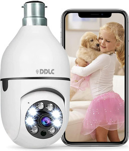 DDLC HD 1440p Wi-fi Bulb Shape CCTV Night Vision Outdoor Home Office ...