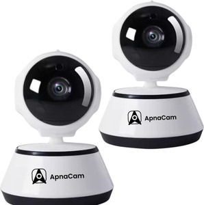 ApnaCam Without Antenna Indoor PTZ 360° Camera, Alarm, Night Vision ...
