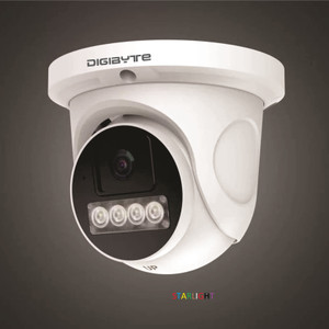 DIGIBYTE 4MP IP POE Semi Metal Starlight POE Audio Dome Security Camera ...