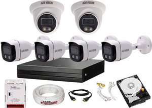 ADS VISION 5MP DVR 3MP HD 2D/ 4B COLOR VIEW NIGHT VISION Camera Full ...