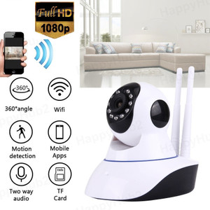 OSHSIZ IP WiFi Smart Camera 360 With 2 Antenna Night Vision Security ...