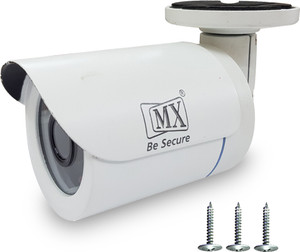 MX Dummy Fake Security Wireless Bullet CCTV Camera Flashing Light Metal ...