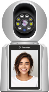 SECUREYE WIFI Camera with Screen, 2 Way Voice & Video Calling, two way ...