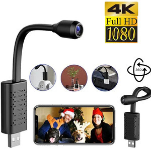 SIOVS Wi-Fi Surveillance Flexible Neck Wireless Security Camera 1080P ...