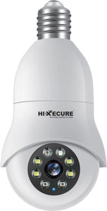 HIXECURE 2MP Single Lens Bulb WiFi Camera,Pan & Tilt,Two Way Audio,10X ...