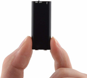 Bzrqx Smallest Size Digital Recording Spy Hidden HD Voice Audio ...