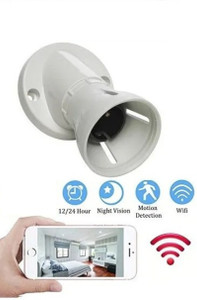 Bs Spy Security WiFi Mini HD 1080p Spy Hidden Bulb Holder Home ...