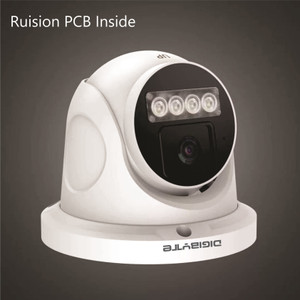 DIGIBYTE 5MP IP POE Semi Metal Starlight POE Audio Dome Security Camera ...