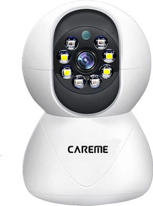 CareME 4MP HD Intelligent Wifi Camera Two Way Talk Indoor Camera Color ...