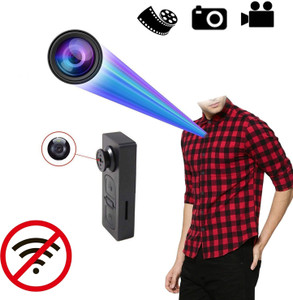 Qaz Mini Spy Hidden Button Camera S918 with SD Card Support Upto 32 GB ...