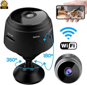 SROPX WiFi Full HD Spy IP Camera Hidden Wireless CCTV Night Vision Live ...