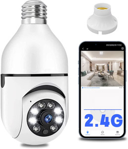 SROPX Smart WiFi Light Bulb Camera | HD Wireless CCTV for Home & Office ...