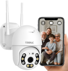 DDLC DDLC Full HD 1080P PTZ WiFi Outdoor Camera | AI Humanoid Detection ...