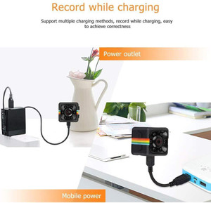 Tazomi 1080P Mini Spy Camera with Low Light Vision,Mini Portable ...