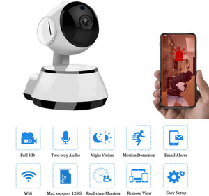 OneXsale Indoor Ai Guardian PTZ 360° Camera Calling Alarm Night Vision ...