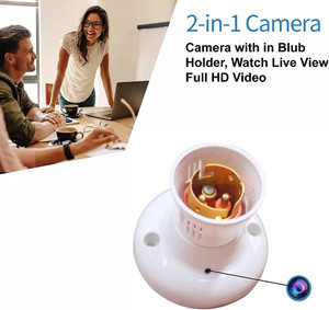 lookcam wifi blub holder camera 4k live anywhere blub shap Security ...