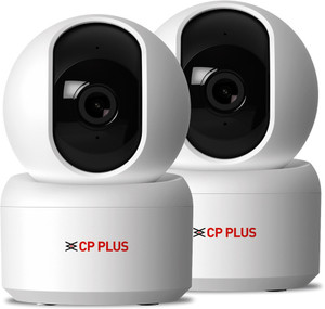 CP PLUS CP-E35Q (Pack of 2) Wifi Smart CCTV Camera with 360 View & CTC ...