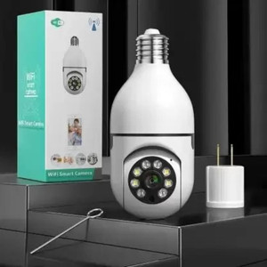 SKY HUB Bulb Shape PTZ V380 Pro | Indoor 360° Spy Camera cctv wifi ...