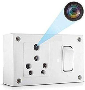 FREDI HD PLUS 4K Spy WiFi Switch Socket Camera Full HD Audio Video ...