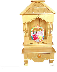 SHIBA INTERNATIONAL Solid TEAK Wood GOD Temple for Home /office With ...