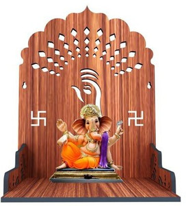 Mandiram TEMPLE100006 Engineered Wood Home Temple Price in India - Buy ...