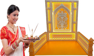 Epraiser DIY Foam Ganpati makhar Decoration 4 Feet Idot Laser Cut LED ...