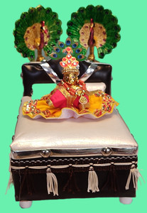 shri haridas Laddu Gopal ji Bed 3 Engineered Wood Home Temple Price in ...