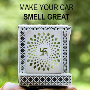 ZINZA Car Temple With Softner Fragrance For Car Dashboard Home/Office ...