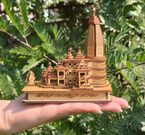 pinaki Engineered Wood, Solid Wood Home Temple Price in India - Buy ...