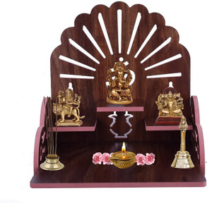 Goelite Wooden Wall Hanging Temple For Home,office,Shop, And More ...