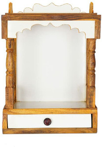 HJK Solid Wood Home Temple Price in India - Buy HJK Solid Wood Home ...