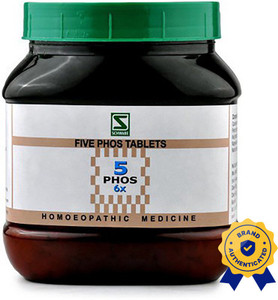 Dr.Willmar Schwabe India Five Phos 6X Tablets Price in India - Buy Dr ...