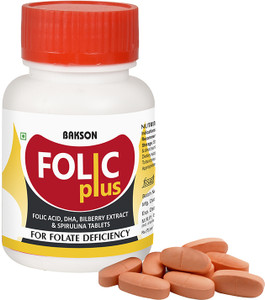 Bakson's Homoeopathy Folic Plus Tablets Tablets Price in India - Buy ...