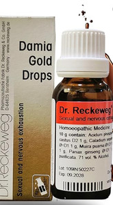 Dr. Reckeweg Damia Gold (Sexual and Nervous Exhaustion) Drops Price in ...