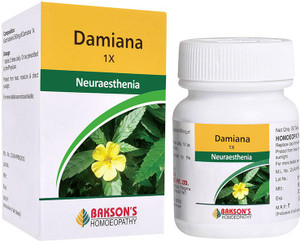 Bakson's Homoeopathy Damiana 1X Tablets Price in India - Buy Bakson's ...