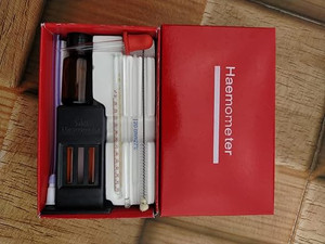 wkm Haemoglobinometer Complete Set | 10X8X6cm Flat Bottom Homogenizer ...