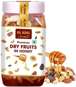 Al asal Alasal Mixed Dry Fruits Honey 100% Natural Harmony of Sweetness ...