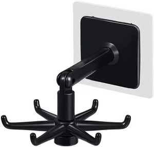 SJK Wall mounting Self Adhesive 360 Degree Rotating Hook for Hanging ...