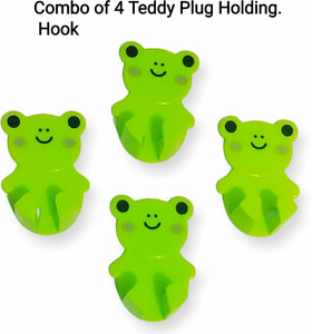 Sonam family mart Wall Mounted Adhesive Bear Shape Power Plug Socket ...