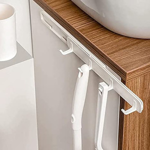 JANNAT IMPEX Pull Out Hook Hanger | Adhesive Slider Hook Hanger (Pack ...