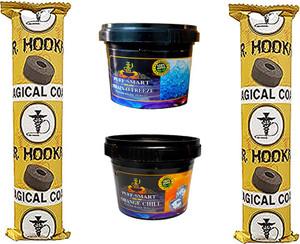 Puff Smart Premium Herbal 100g Flavors Brain-O-Freeze & Orange Chill ...