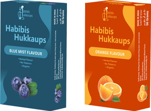 Habibis hukkaups Habibis Hukkaups Orange + Blue Mist Hookah Flavour ...